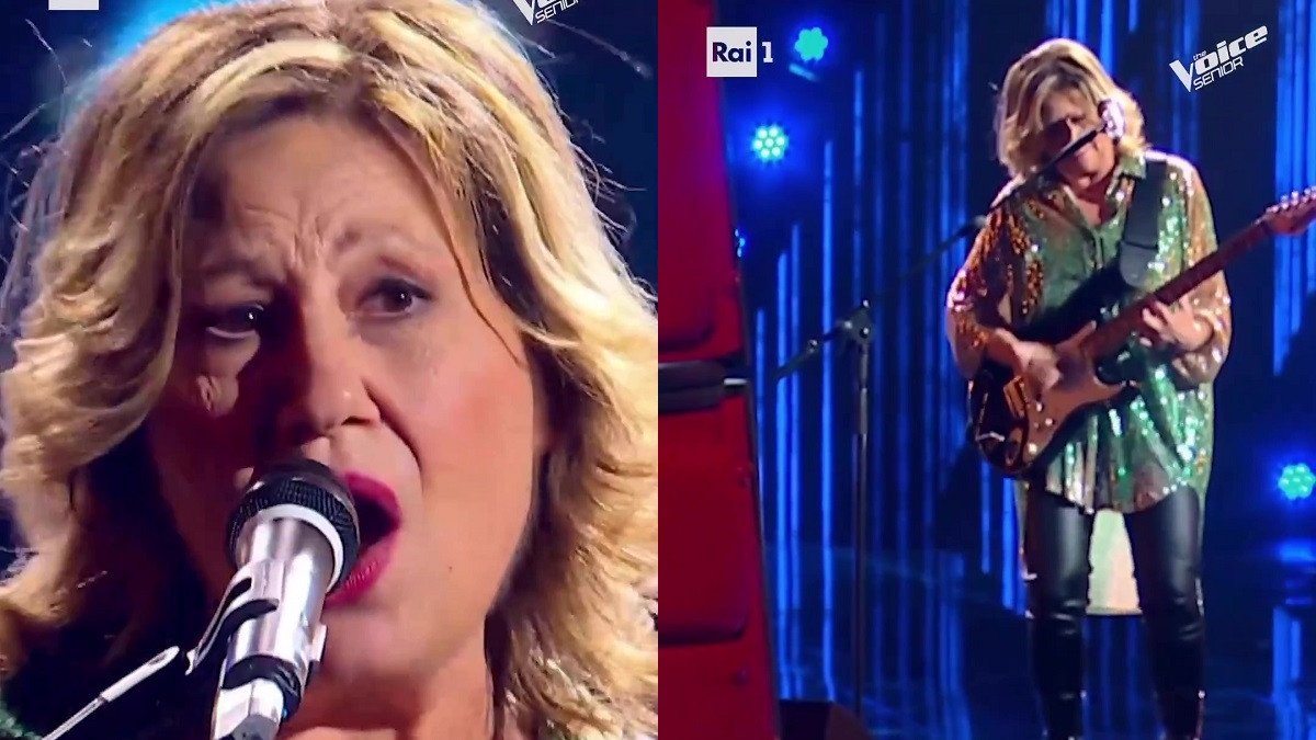 Il rock di Rossella Coci conquista The Voice Senior • IMTV
