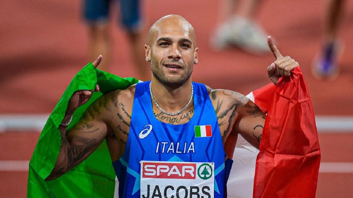 Marcell Jacobs ospite a Underdogs: età, carriera, moglie, ex compagna e ...