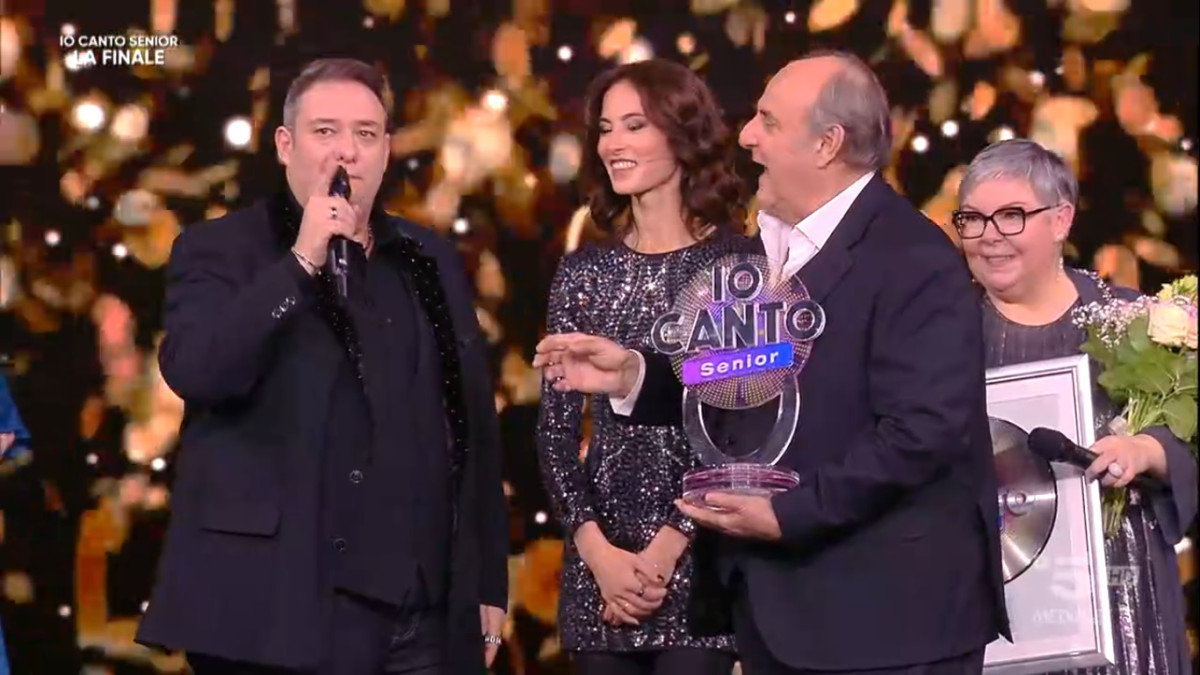 Io Canto senior con Gerry Scotti: Alessandro Rea vince la finale del ...